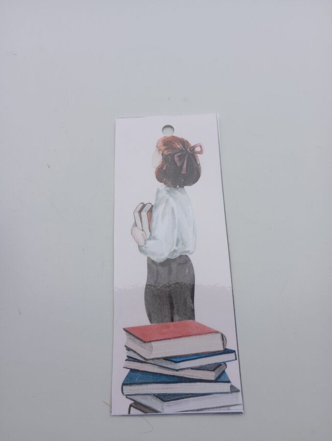 Marque pages plastifié - Créas Ange Luna